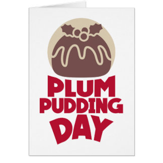 Plum Pudding Cards & Invitations | Zazzle.co.nz
