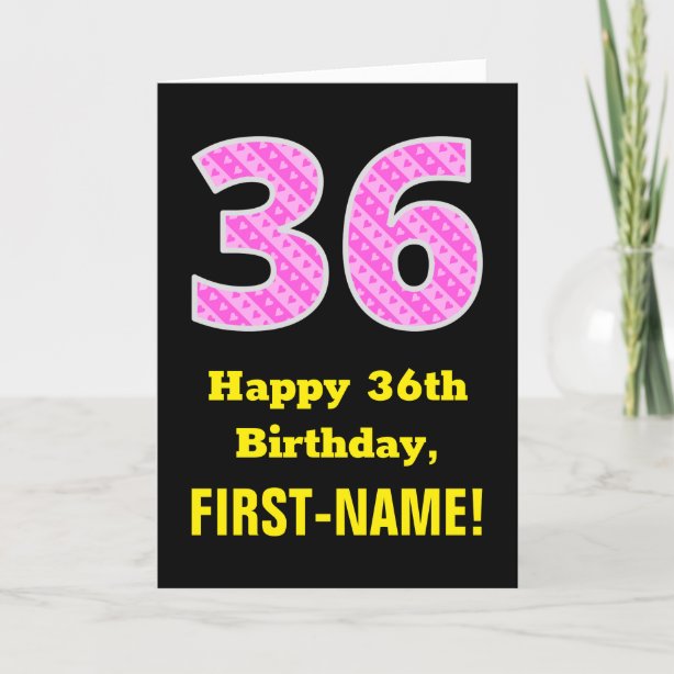 36th Birthday Cards | Zazzle.co.nz