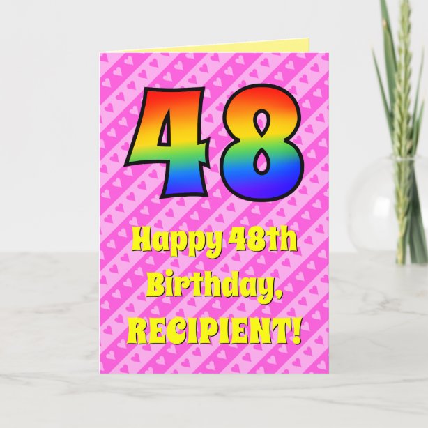 48th Birthday Cards | Zazzle.co.nz