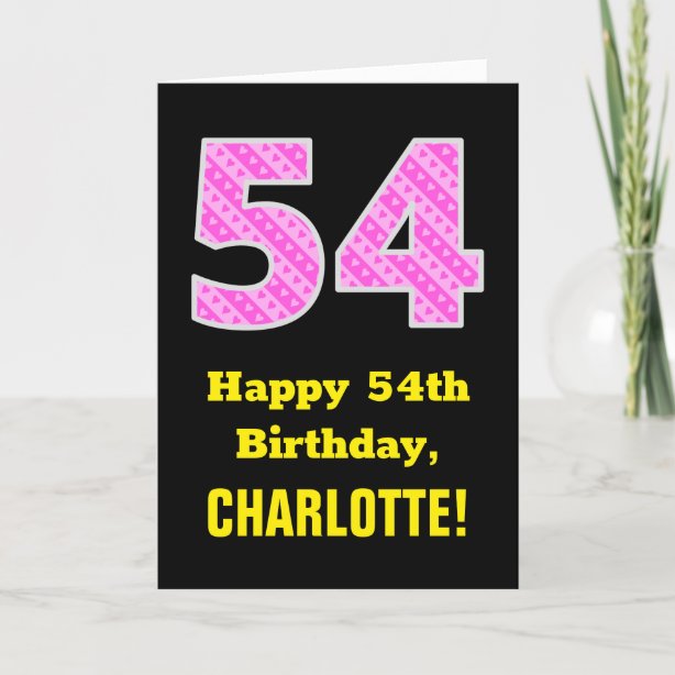 54th Birthday Cards | Zazzle.co.nz