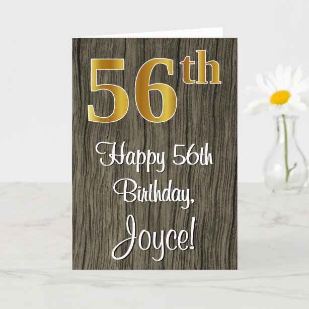 56th Birthday Cards | Zazzle.co.nz