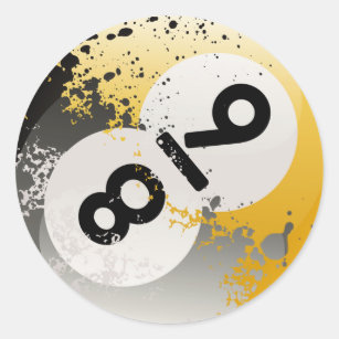 8 Ball Pool Stickers | Zazzle NZ