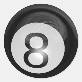 8 Ball Pool Stickers | Zazzle.co.nz