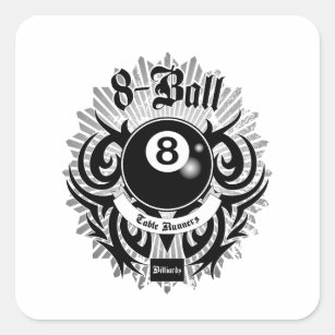 8 Ball Pool Stickers | Zazzle NZ