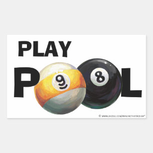 8 Ball Pool Stickers | Zazzle NZ