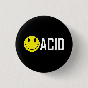 Acid House Badges & Pins | Zazzle NZ