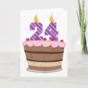 24 Year Old Birthday Cake Gifts on Zazzle NZ