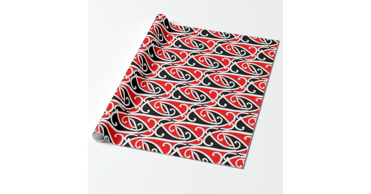 aotearoa maori wrapping paper | Zazzle.co.nz