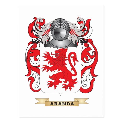 Aranda Coat of Arms (Family Crest) | Zazzle