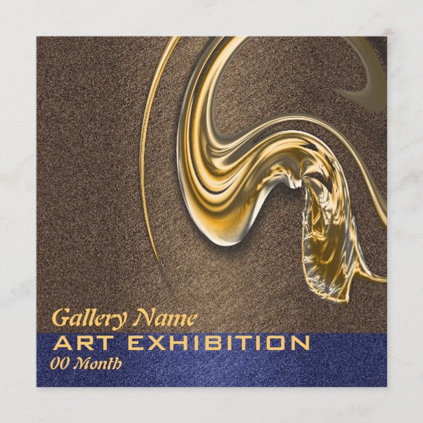 Art Exhibition Invitations | Zazzle NZ