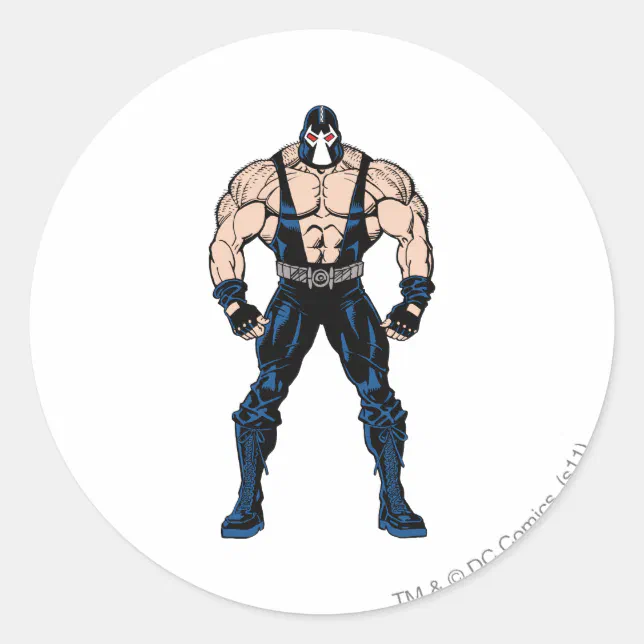 Bane Classic Stance Classic Round Sticker | Zazzle.co.nz
