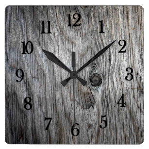 Rustic Beach Decor Wall Clocks | Zazzle.co.nz