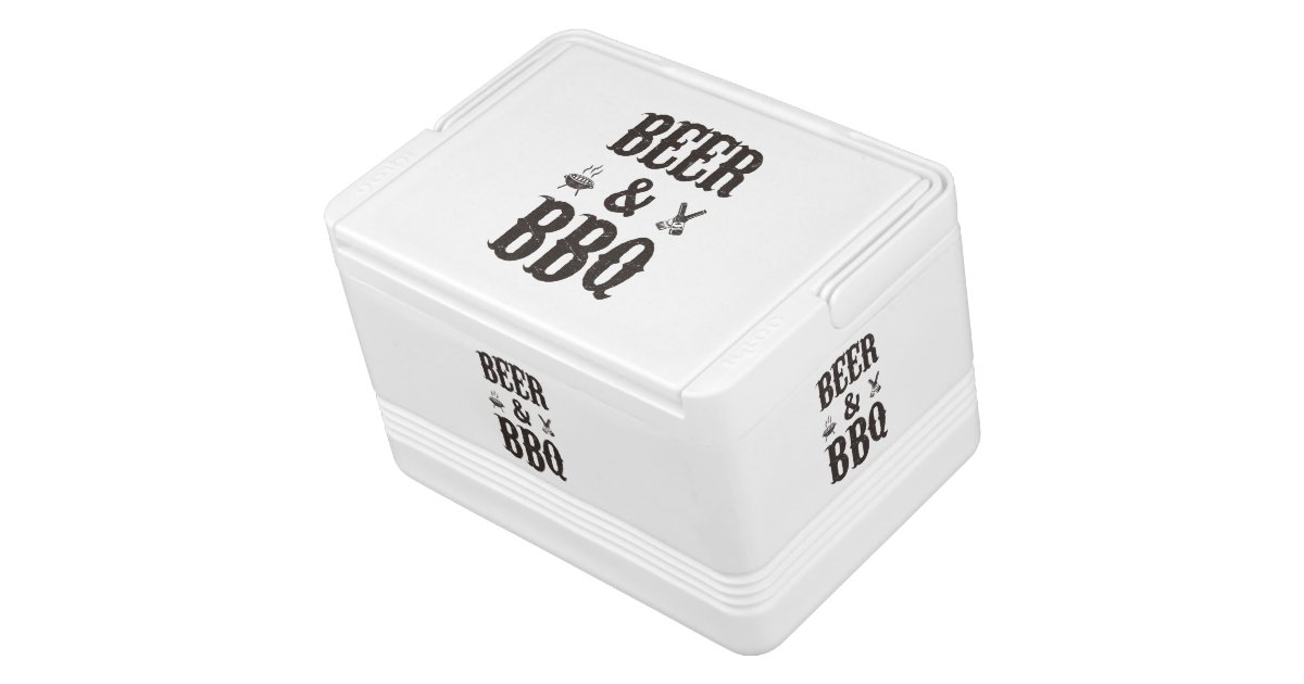 Beer and BBQ Chilly Bin | Zazzle.co.nz