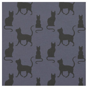 Cat Design Fabric | Zazzle.co.nz