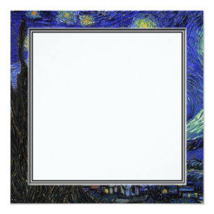 Starry Night Invitations & Announcements | Zazzle NZ