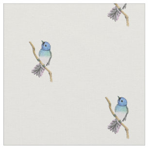 Bluebird Fabric | Zazzle.co.nz