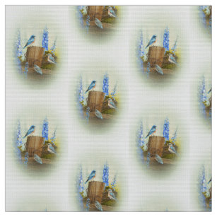 Bluebird Fabric | Zazzle.co.nz
