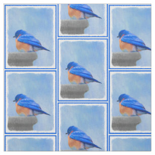 Bluebird Fabric | Zazzle.co.nz