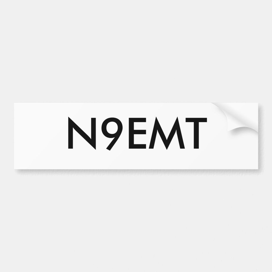 Callsign Bumper Sticker (Plain) | Zazzle.co.nz