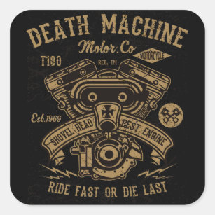 Harley Motor Stickers | Zazzle NZ