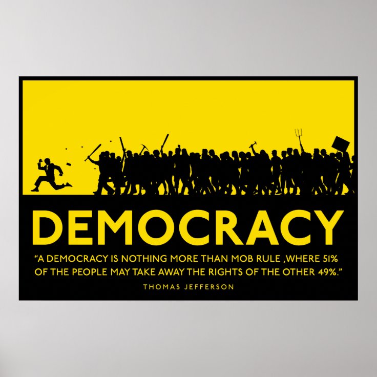 Democracy Poster | Zazzle.co.nz