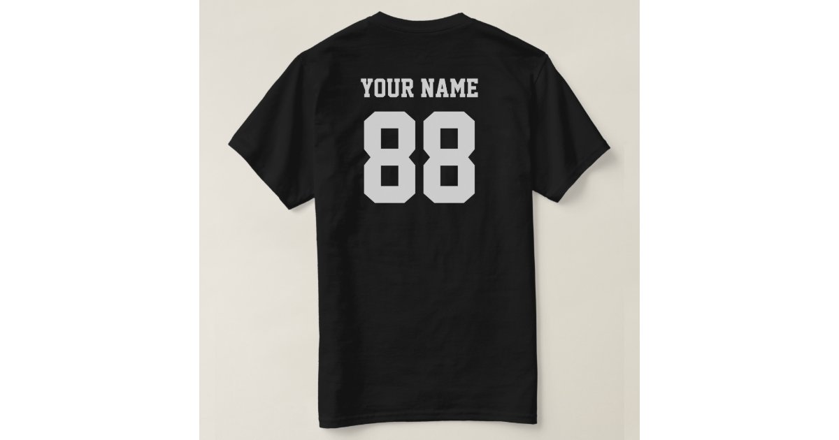 Design Your Own Numbers T-Shirt | Zazzle.co.nz