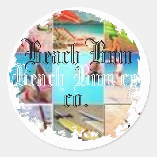 Bum Custom Stickers, Bum Stickers