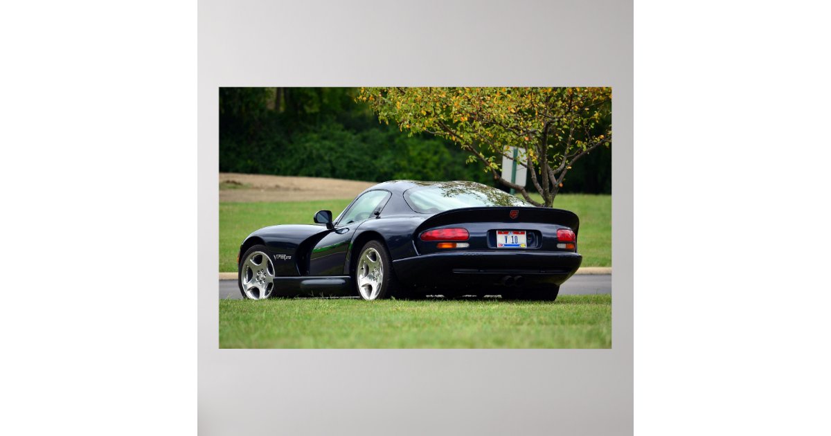 Dodge Viper GTS Poster | Zazzle.co.nz