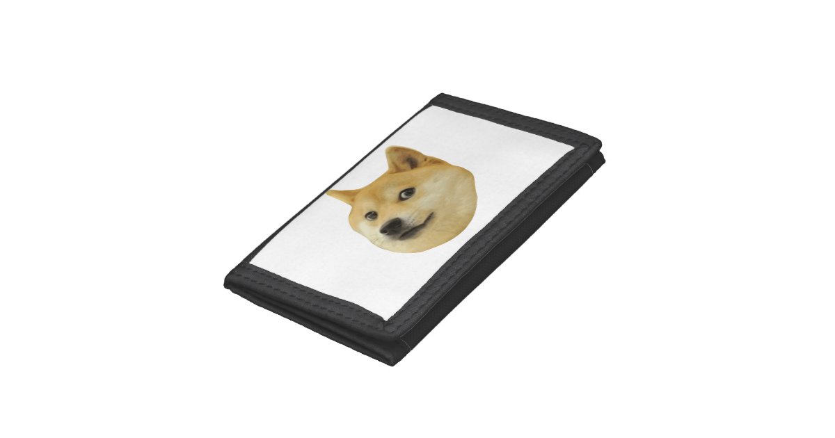 Doge Very Wow Much Dog Such Shiba Shibe Inu Tri-fold Wallet | Zazzle.co.nz