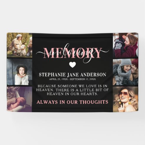 Funeral Indoor & Outdoor Banners | Zazzle.co.nz