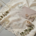 Elegant Minimalist Muslim Wedding Acrylic Invitations | Zazzle.co.nz