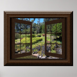 Fake Window Posters | Zazzle.co.nz
