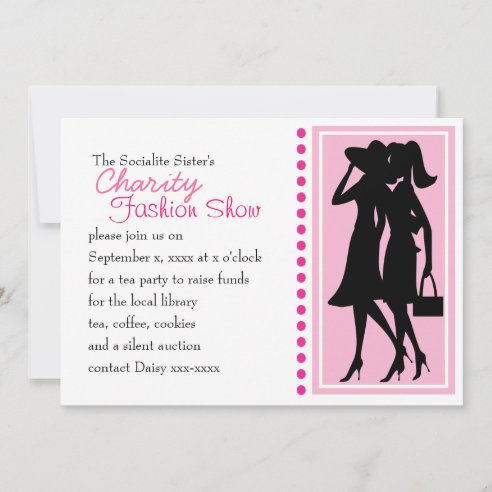 Fashion Show Invitations | Zazzle NZ