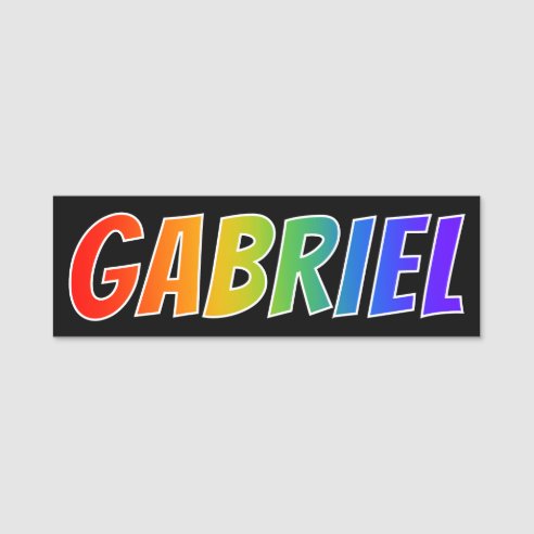 The Name Gabriel Gifts on Zazzle NZ
