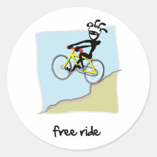 No Free Rides Stickers | Zazzle NZ