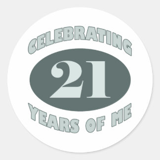 Custom 21st Birthday Stickers | Zazzle.co.nz