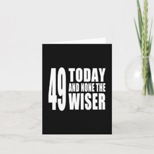 Funny 49th Birthday Cards | Zazzle.co.nz