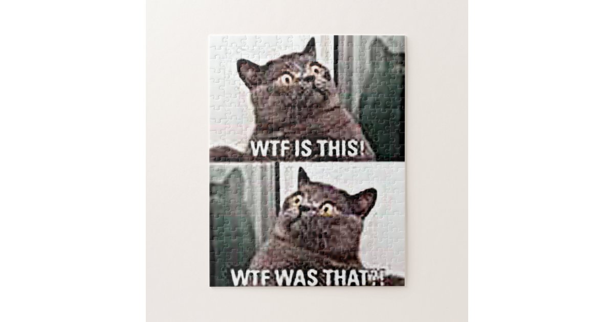 Funny Cat Jigsaw Puzzle | Zazzle.co.nz
