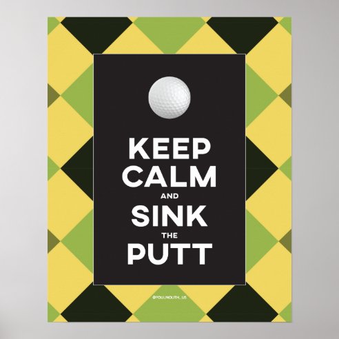 Funny Golf Posters & Photo Prints | Zazzle NZ