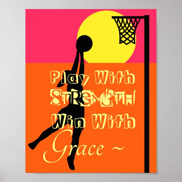 Netball Posters & Photo Prints | Zazzle NZ