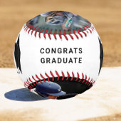 Graduation Congrats Personalized Photo Baseball | Zazzle.co.nz