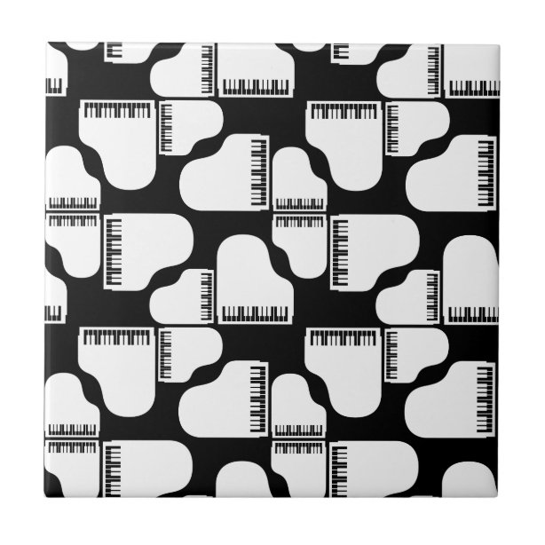 Piano Decorative Ceramic Tiles | Zazzle.co.nz