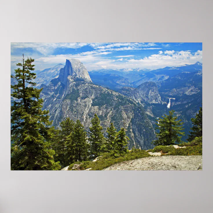 Half-Dome, Yosemite Poster | Zazzle.co.nz