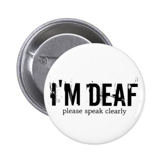 Custom Deaf Badges & Pins | Zazzle.co.nz