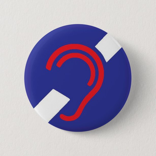 Deaf Badges & Pins | Zazzle NZ