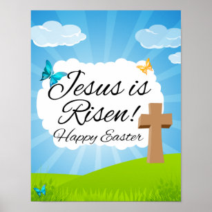Christian Easter Posters & Photo Prints | Zazzle NZ