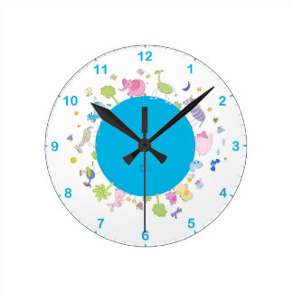 Kids Wall Clocks | Zazzle.co.nz
