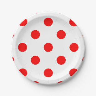 Red White Plates | Zazzle NZ