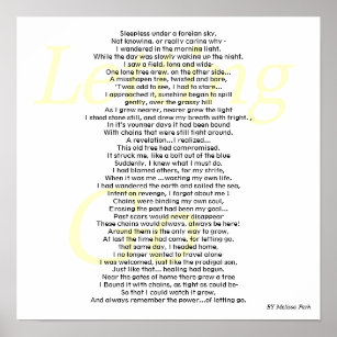 Letting Go Poem Gifts on Zazzle NZ