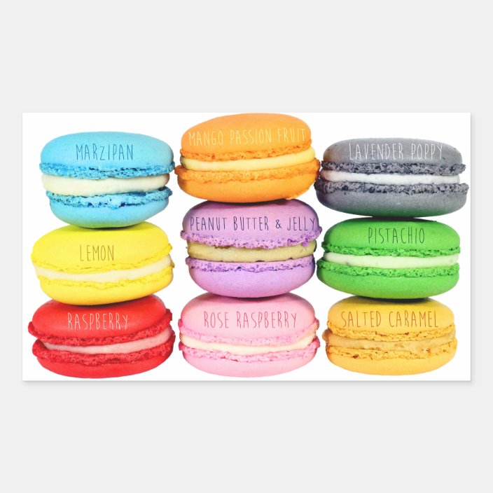 Macarons Stickers | Zazzle.co.nz